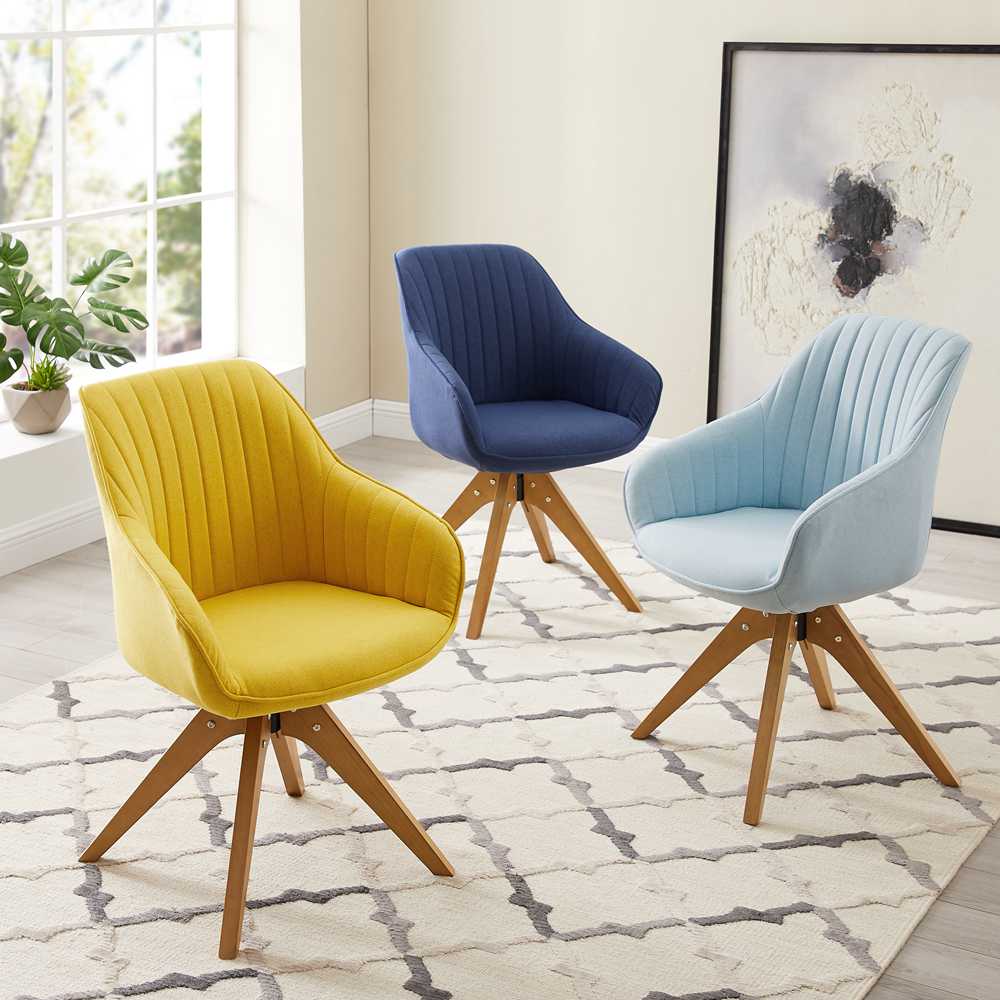 Where to Buy Swivel Wood Accent Chair