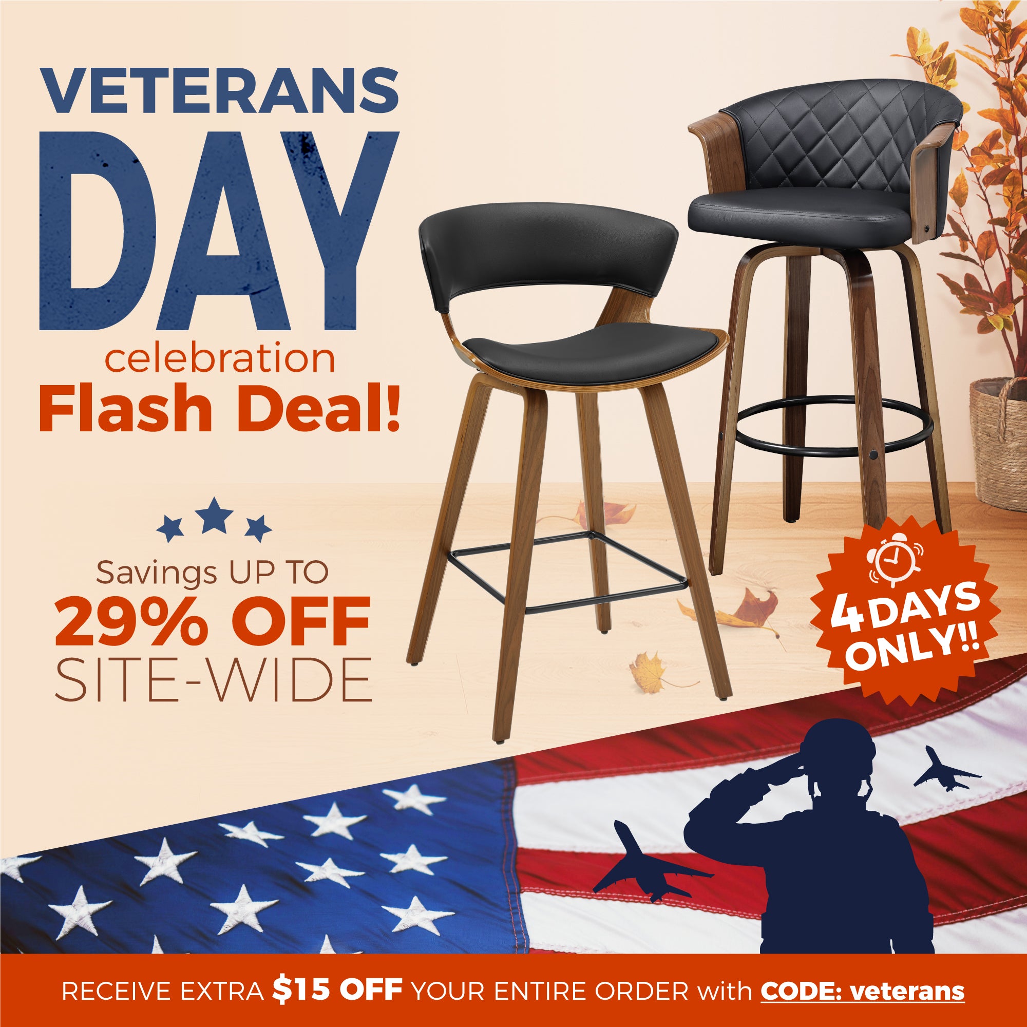 Last Call: Art Leon's Exclusive Veterans Day Sale