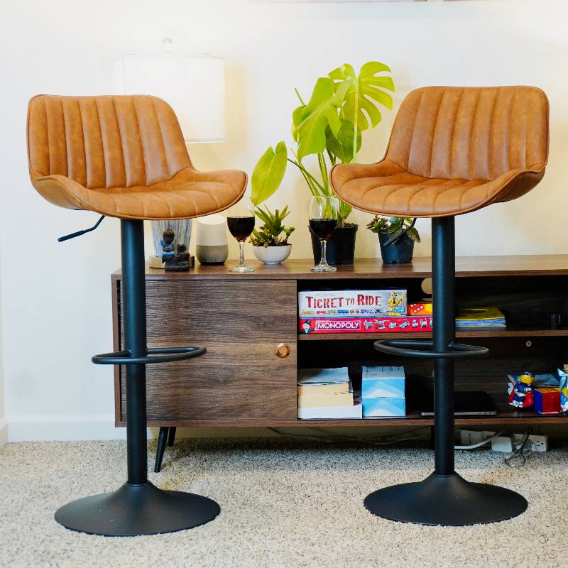 Elevate Your Home Decor with Adjustable Height Bar Stool